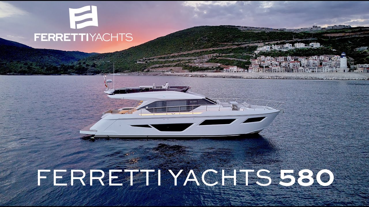 Ferretti Yachts 580 — Modern Luxury That Impresses - YouTube