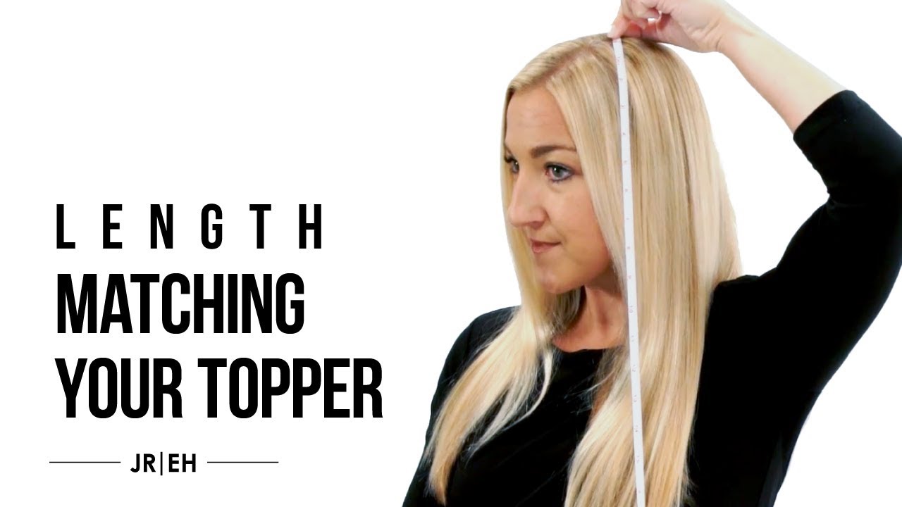 HOW-TO: Match your topper length to your hair length - Hair Toppers 101 ...