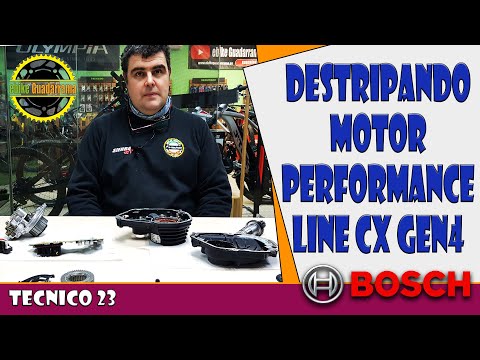 Despiezamos el motor Bosch Performance Line CX Gen4 - YouTube