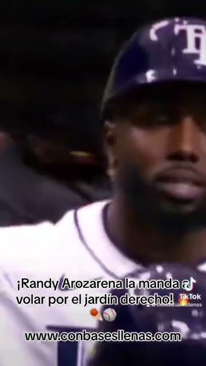 ¡Randy Arozarena conecta su primer home run de la temporada con los Rays de Tampa! 🔥⚾️#MLB - YouTube
