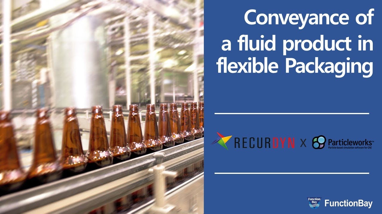 MBD - CFD coupling: Simulation of the conveyance of a fluid product in ...