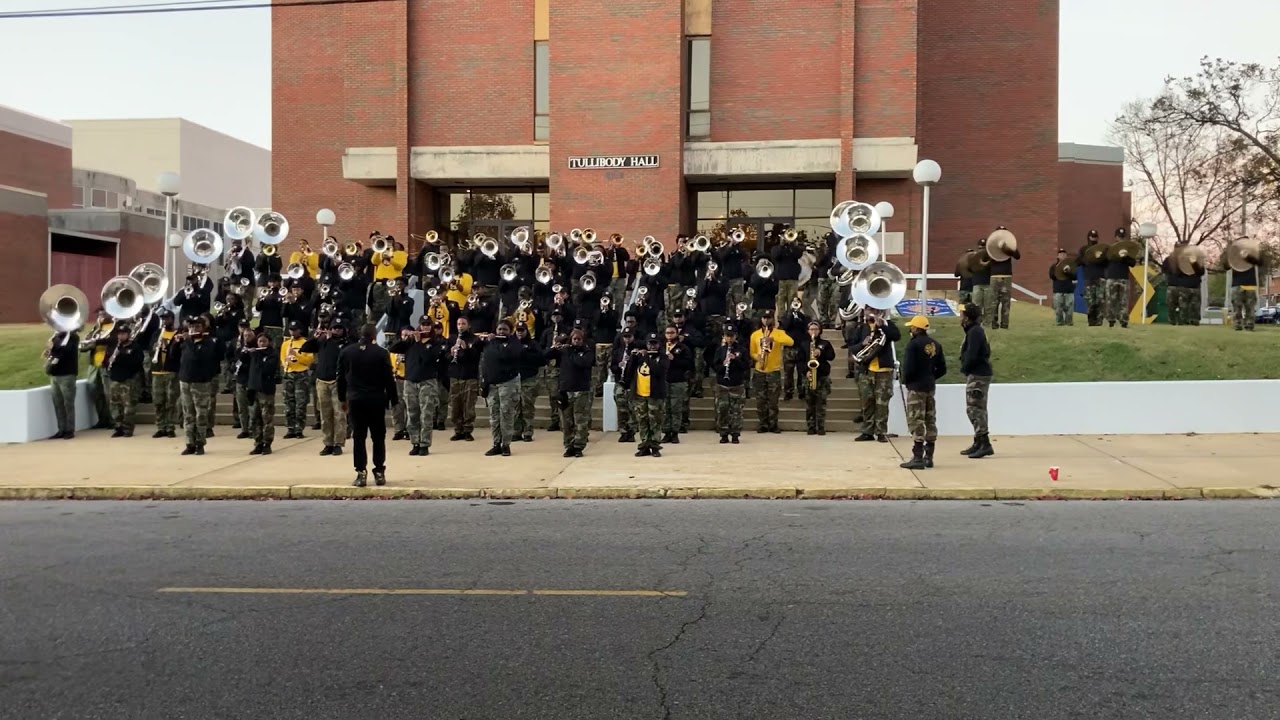 Alabama State University Mighty Marching Hornets Band | Pre Turkey Day ...