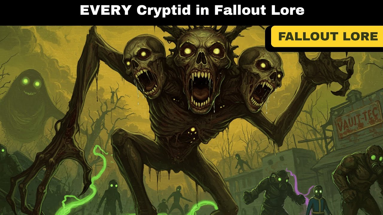 EVERY Cryptid in Fallout Lore Explained | Complete Guide - YouTube