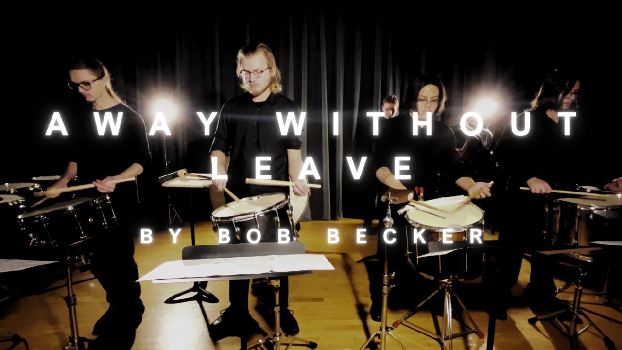 Away Without Leave by Bob Becker || EMU Percussion Ensemble - YouTube