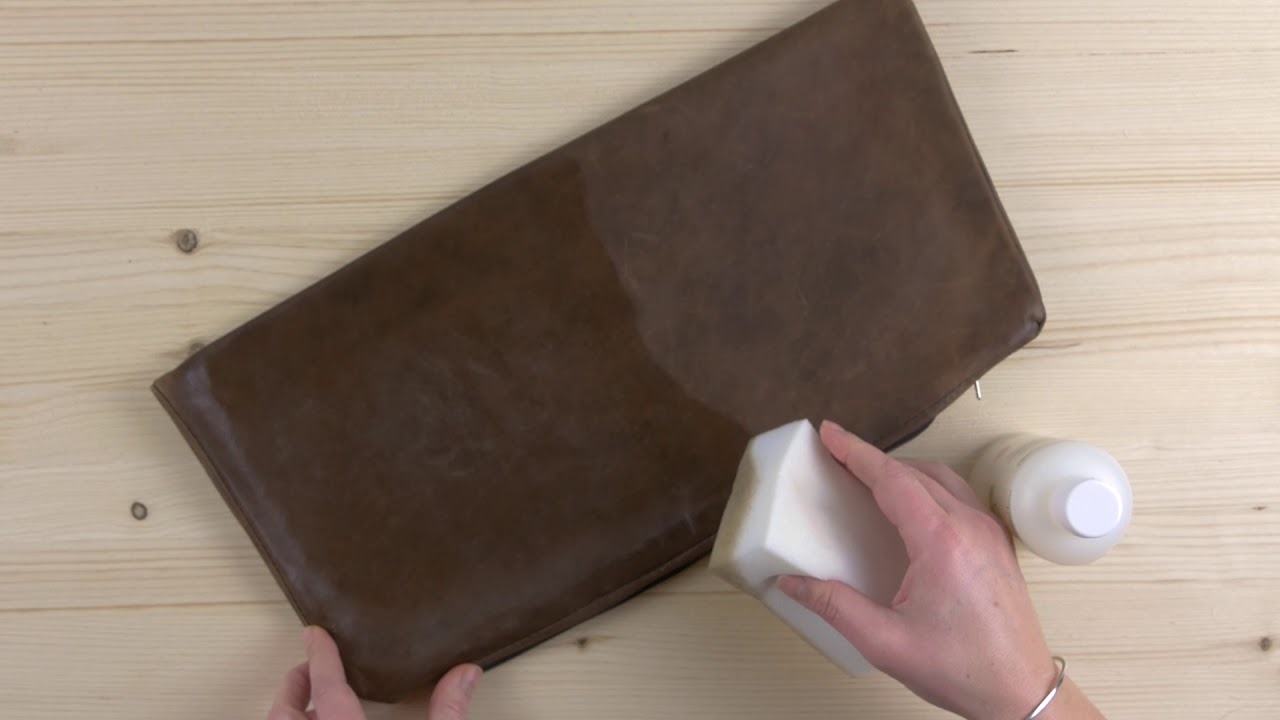 Leather Conditioner - For Aniline/Wax/Pull-up Leather - YouTube