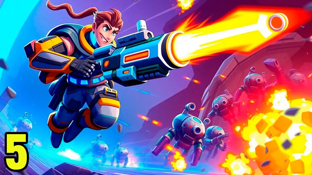 Best Platformer Shooter Game Mobile Autogun Heroes: Run and Gun Android ...