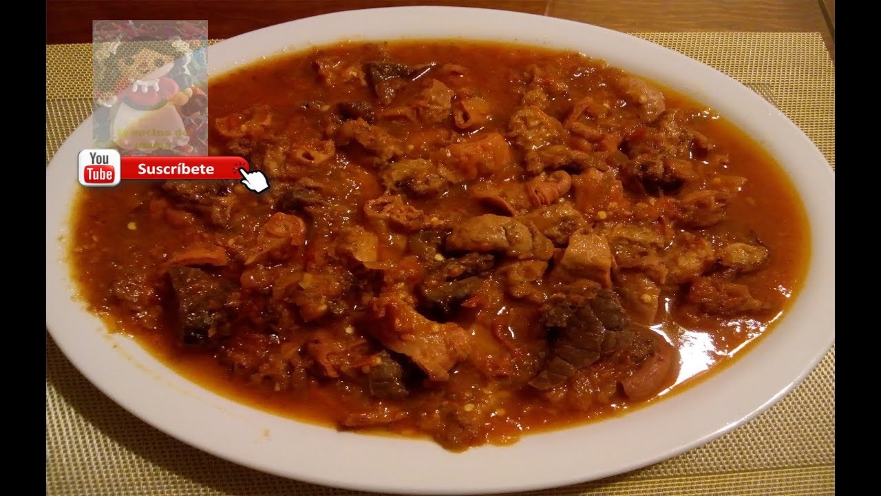 CHICHARRONES DE RES GUISADOS - YouTube