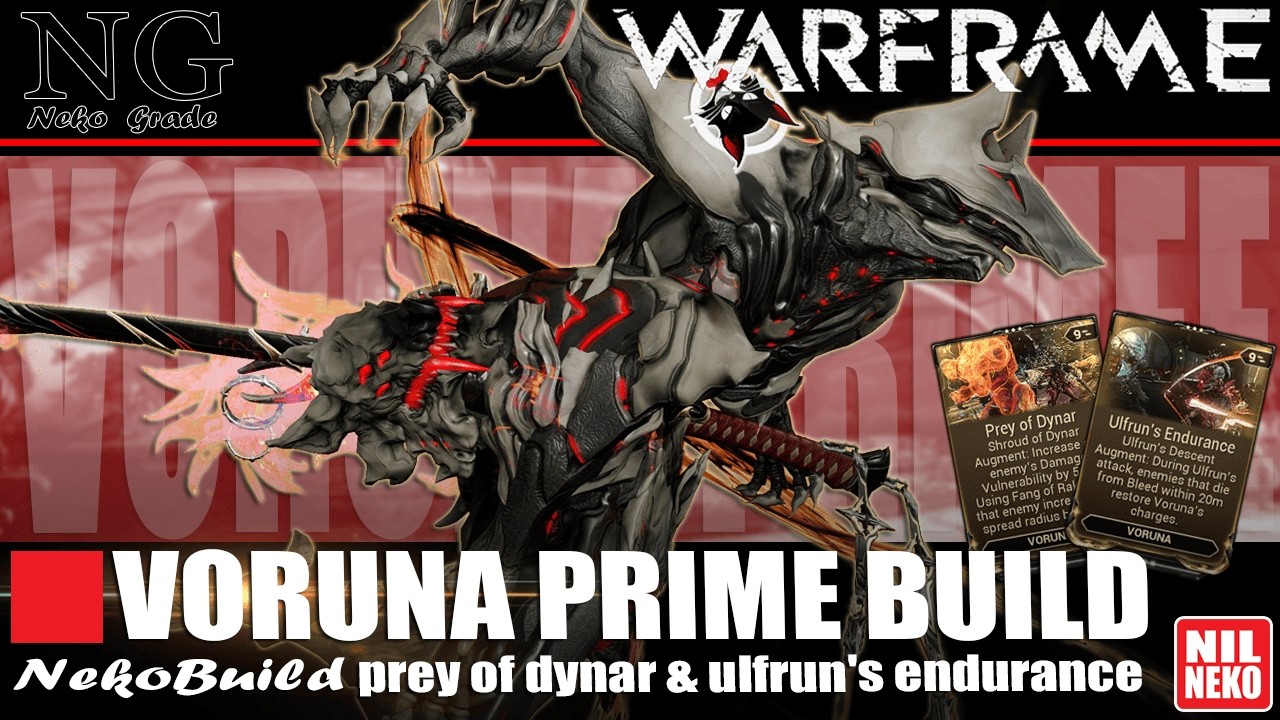 Voruna Prime Build | ไทย | ‪@Warframe‬ | (By NilNeko) #tennocreate # ...