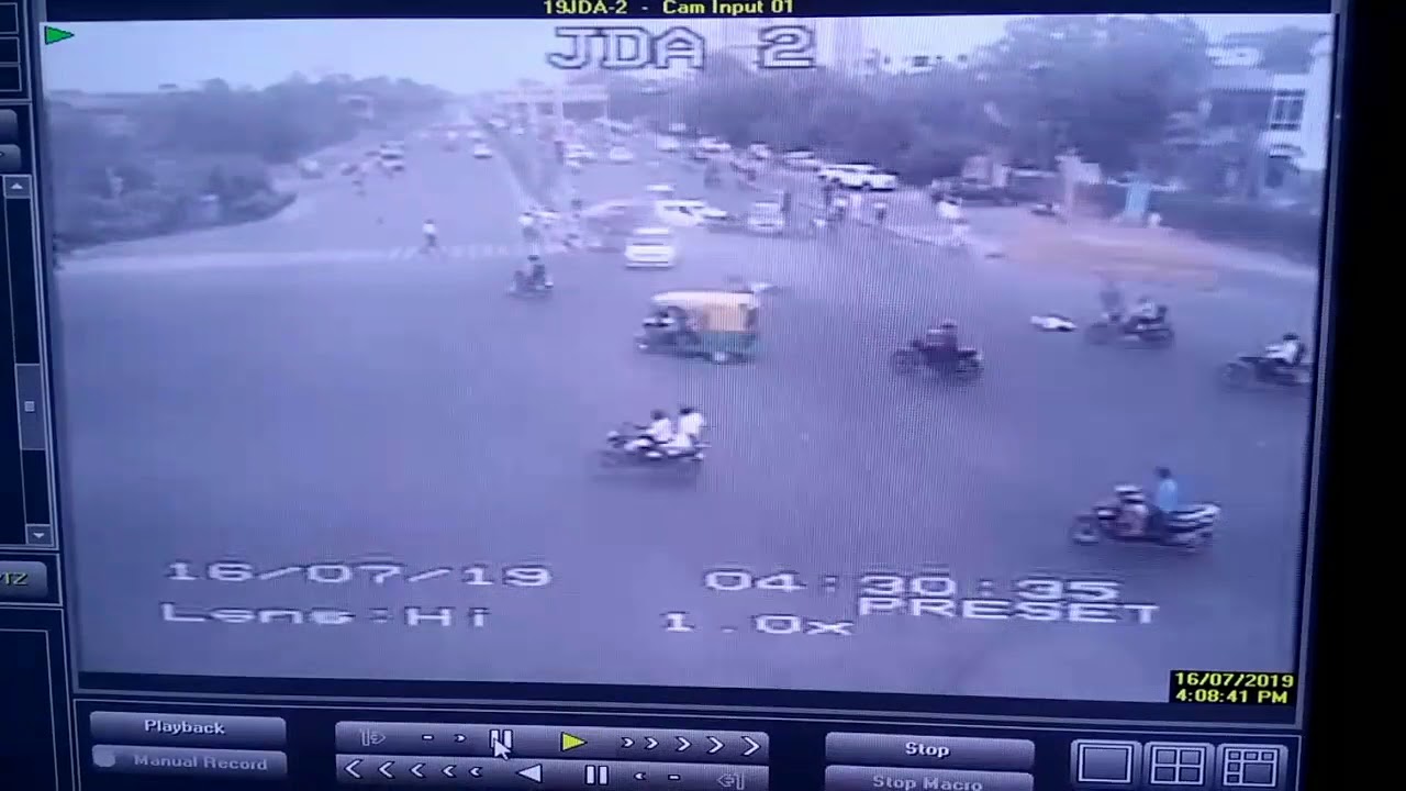 CCTV Footage of Jaipur accident | Dangerous Accident caught in CCTV ...