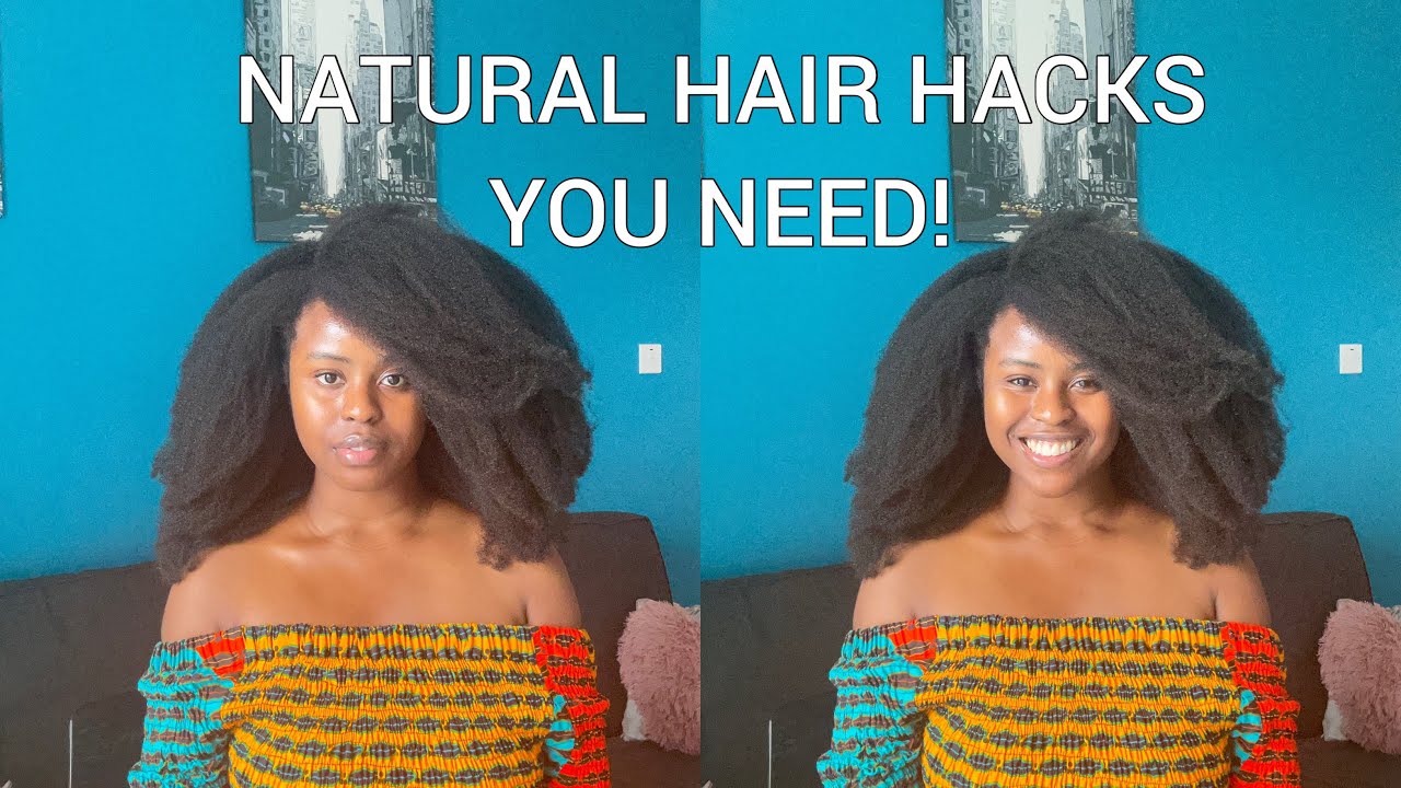 NATURAL HAIR HACKS AND TIPS FOR EASY ROUTINE AND LENGTH RETENTION # ...