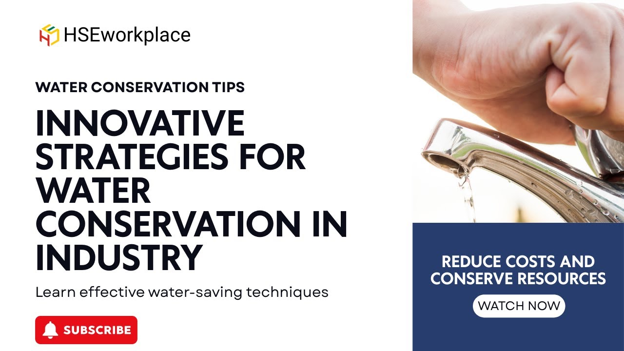 Water Conservation Strategies for Industrial Facilities - YouTube