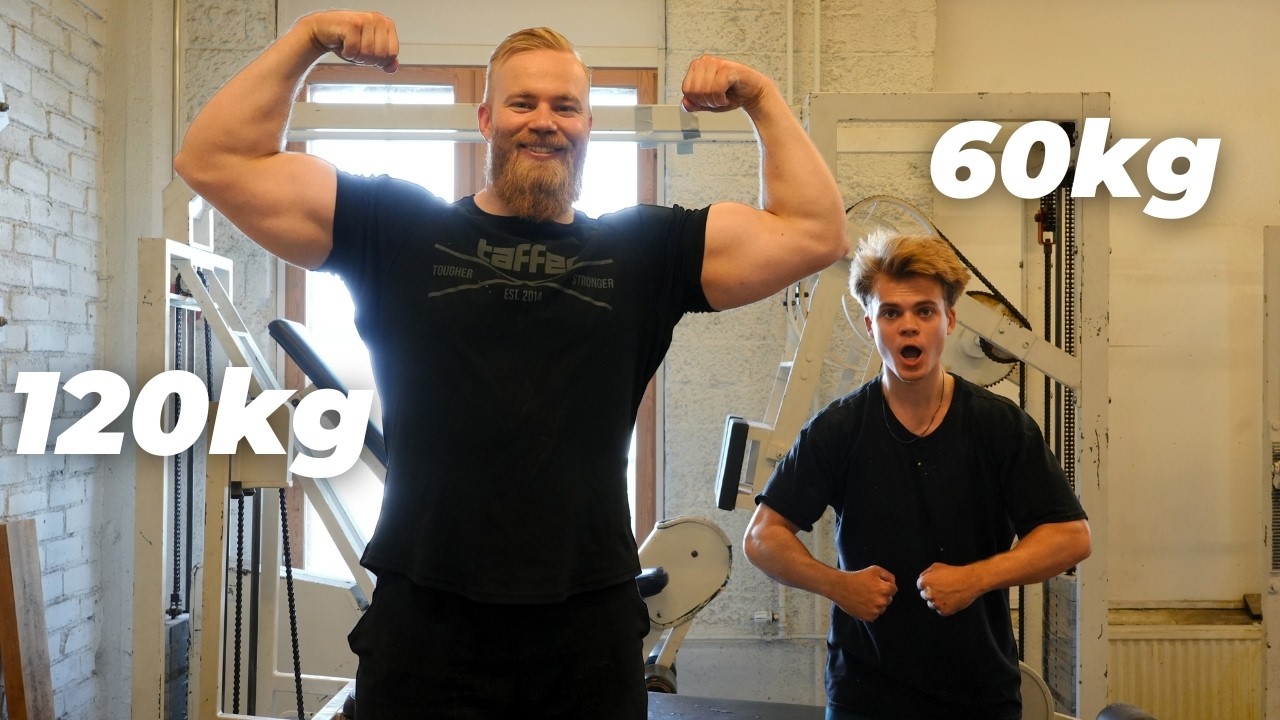 Treenasin Suomen vahvimman miehen kanssa | Severi Allonen - YouTube