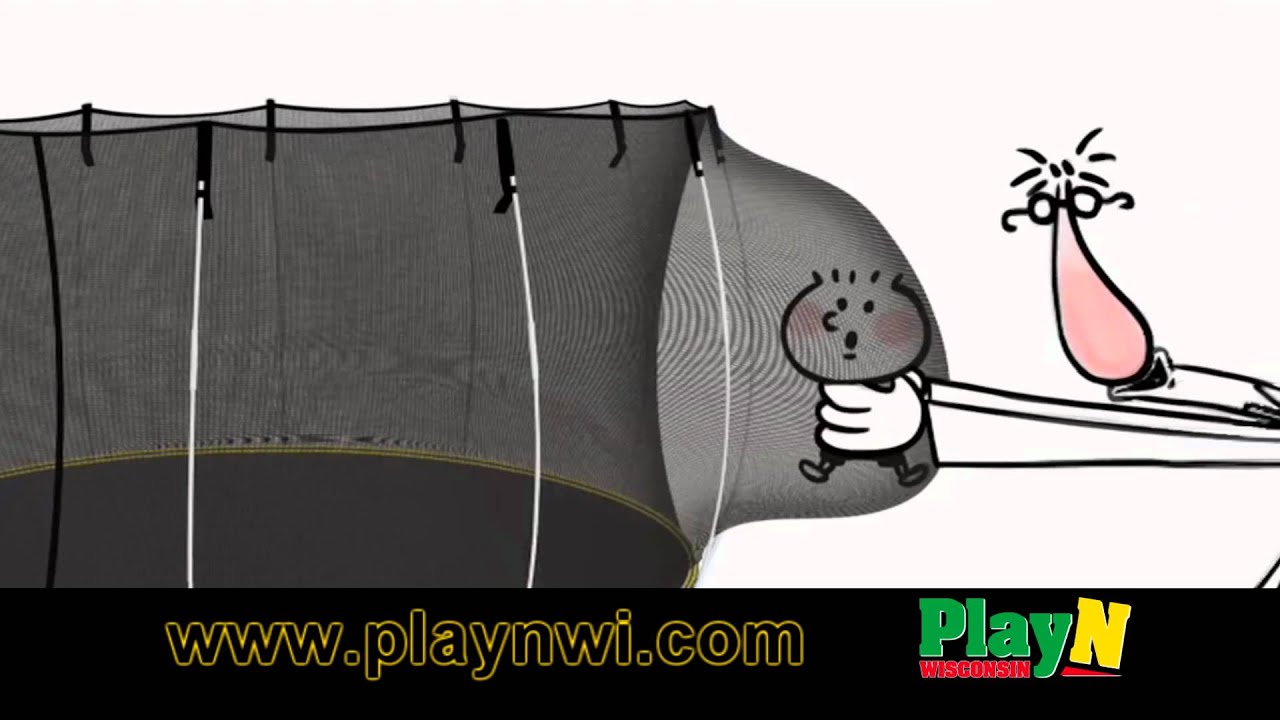 Springfree trampoline "flex" from PlayN Wisconsin - YouTube