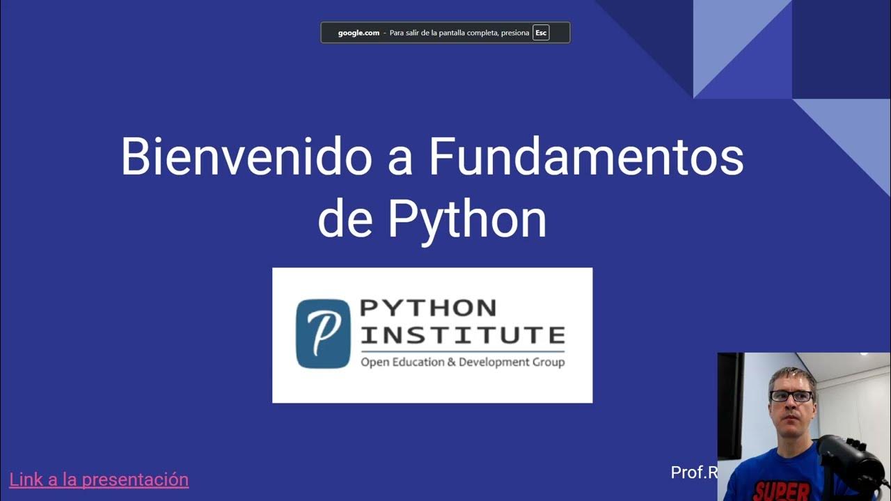 Fundamentos de Python: Curso Completo | Preparación para ...