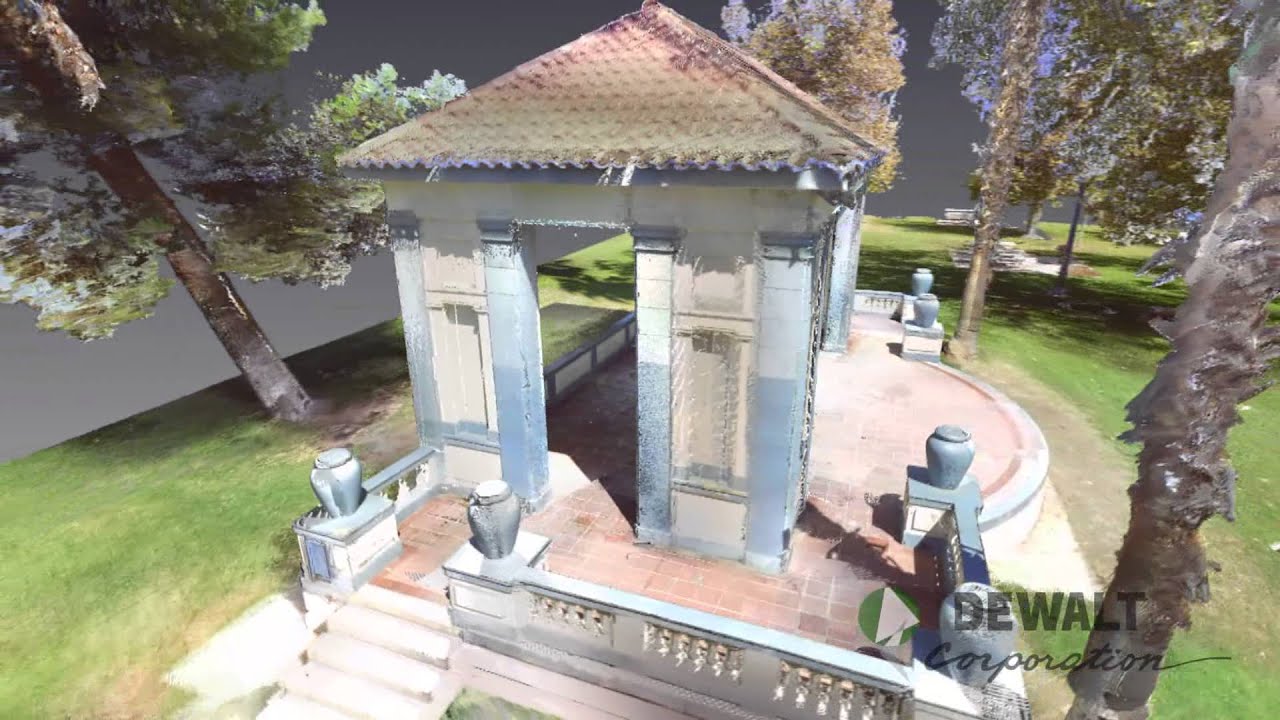 Jastro Park - Bakersfield CA (3D Laser Scan / Point Cloud) - YouTube