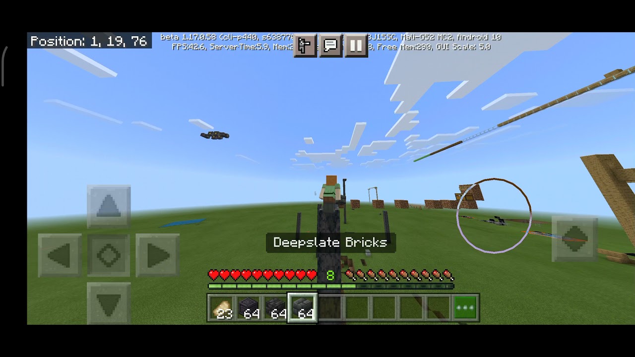 how to god bridge in Minecraft mobile - YouTube