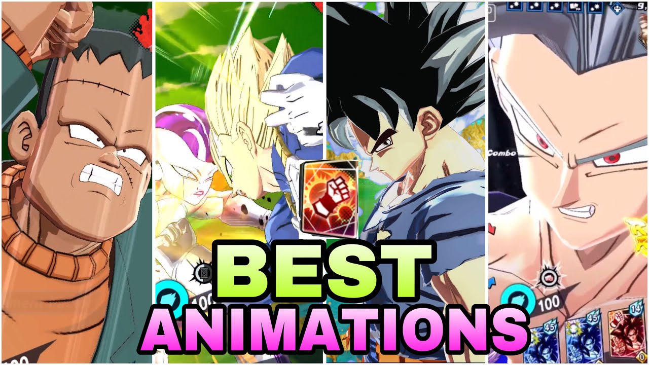 🔥BEST STRIKE COVER CHANGE ANIMATIONS IN DRAGON BALL LEGENDS!!!🔥 - YouTube