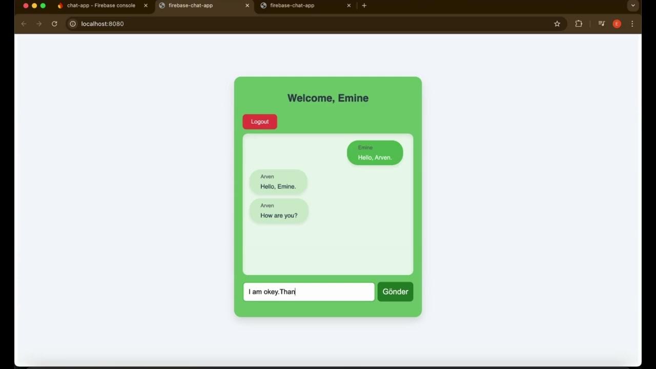 100 Days Of Code Day #11 | Firebase Chat App & Vue js & Firebase - YouTube