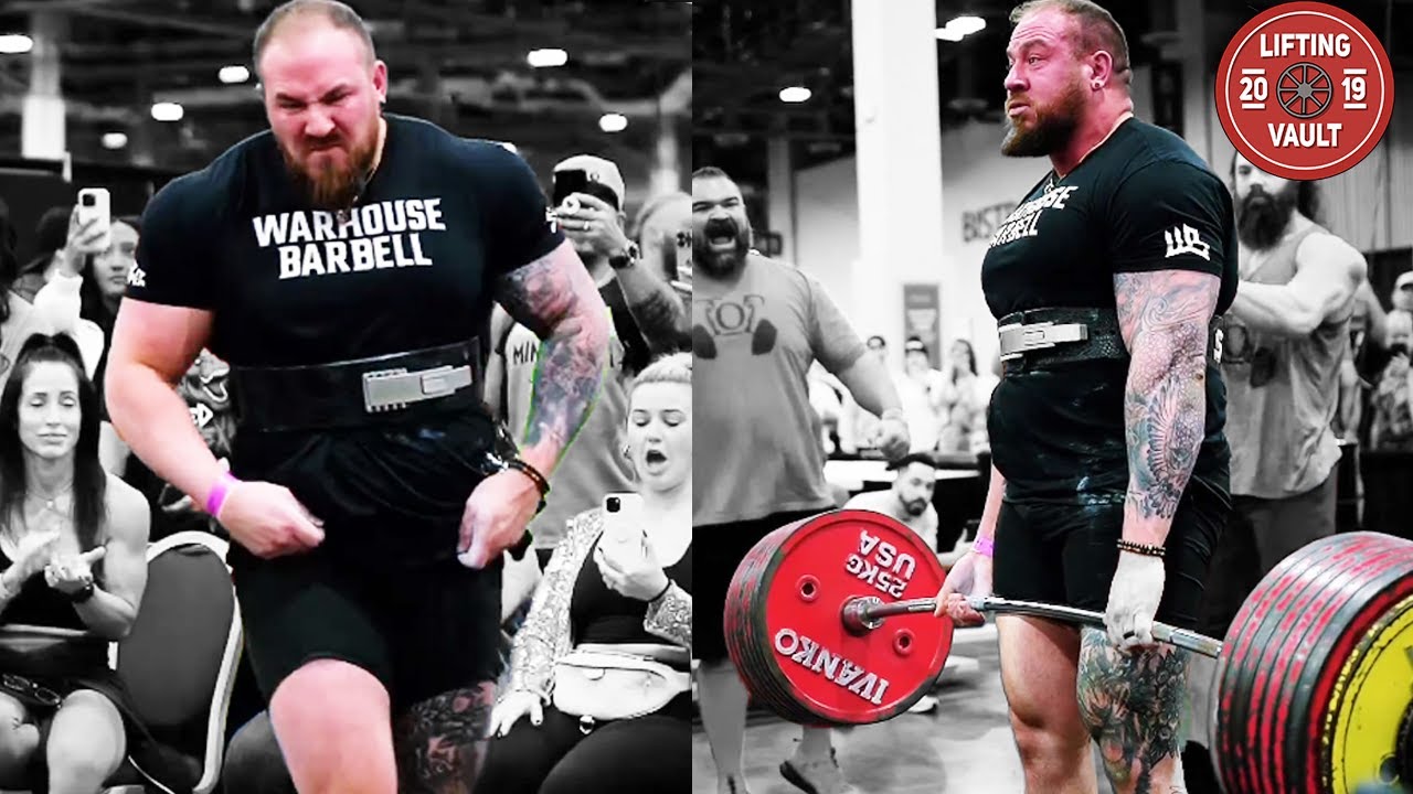 Angry Man Walks To The Platform And Pulls 900 lbs - YouTube
