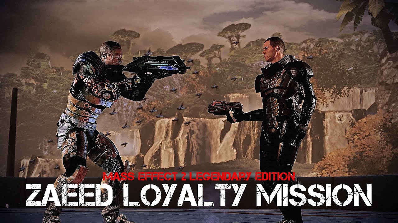 Mass Effect 2 Legendary Edition - Zaeed Loyalty Mission - YouTube