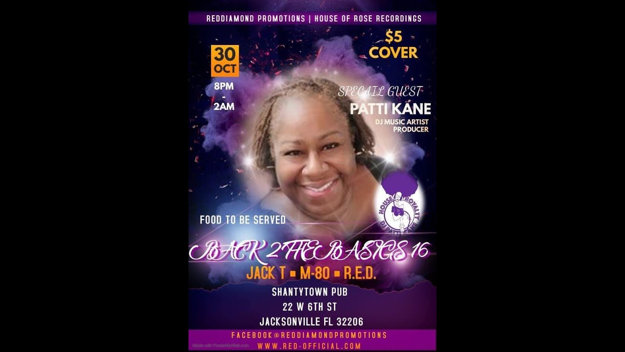 House Music Live: Back 2 The Basics 16. - DJ "Patti Kane"(12:30am-2am ...