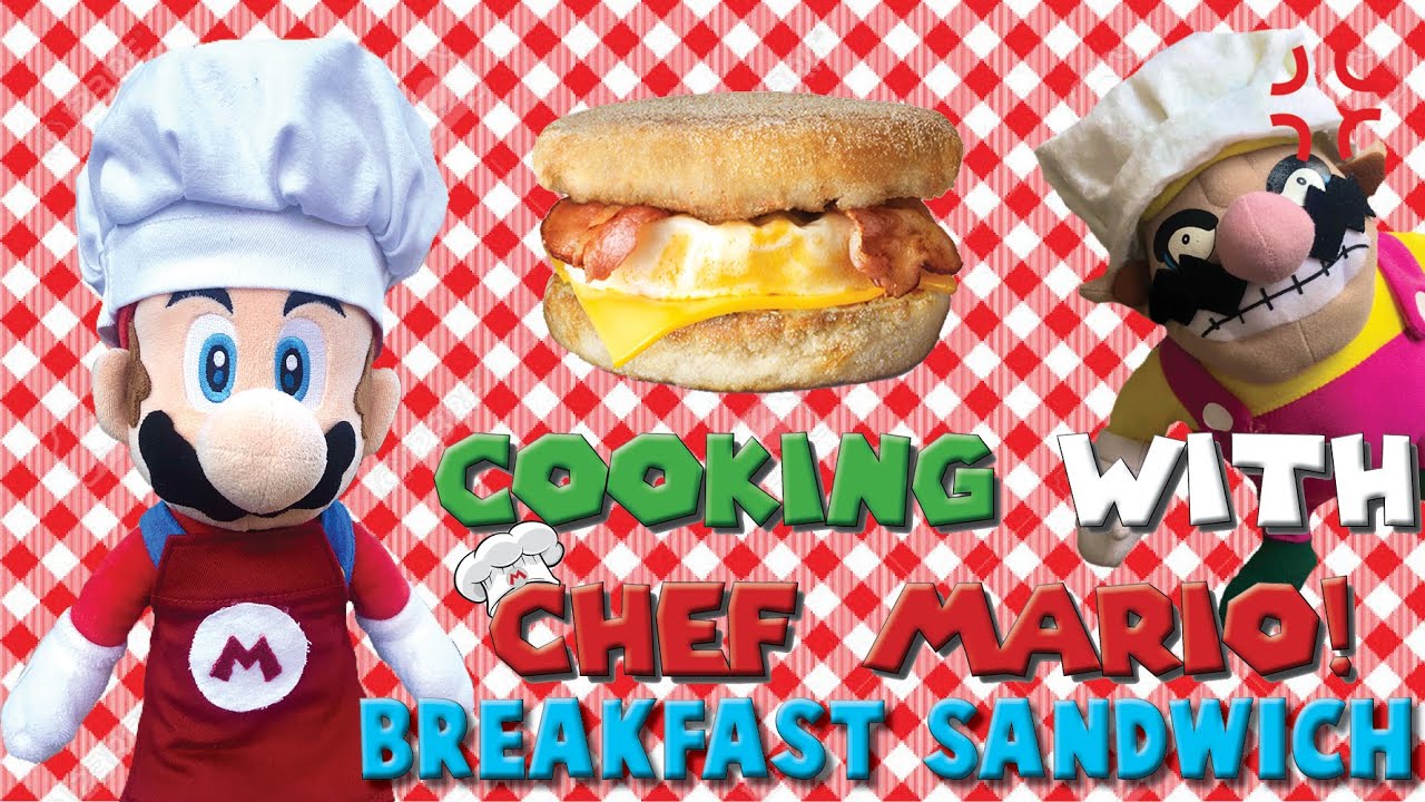 SM134: Cooking With Chef Mario! "Ultimate Breakfast Sandwich" - YouTube