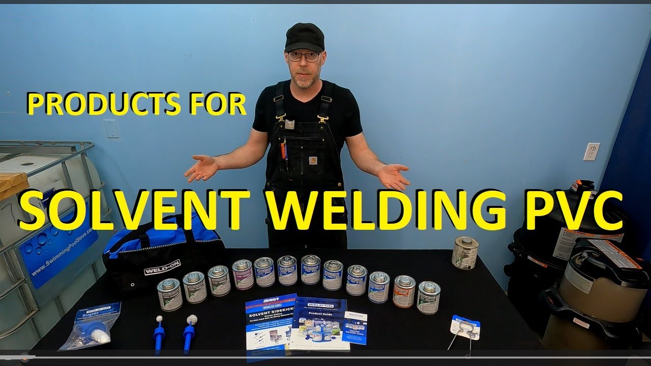 Solvent Welding PVC For Swimming Pools - YouTube