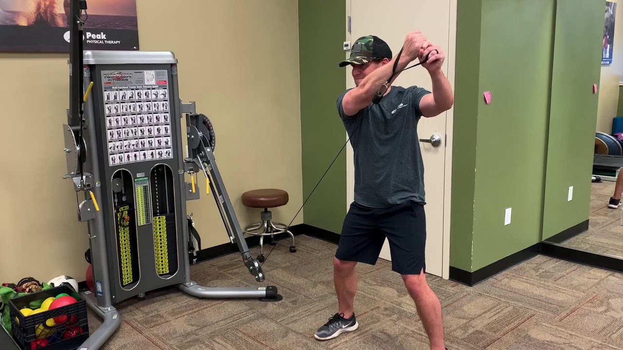 Standing Cable Lifts - YouTube