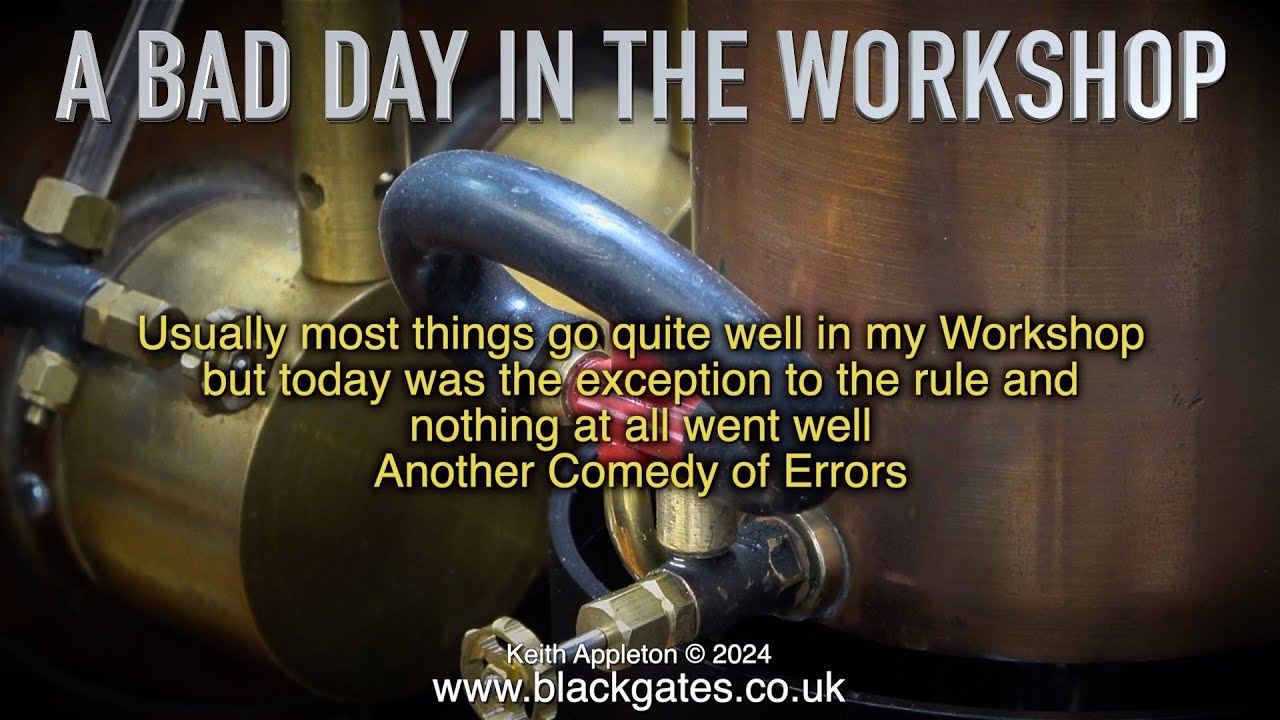 A BAD DAY IN THE WORKSHOP - YouTube