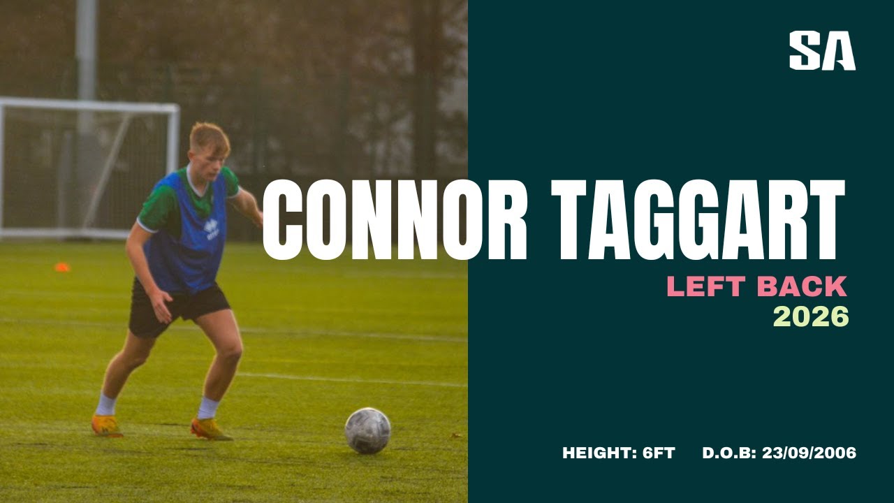 Connor Taggart | Highlight Tape - Left Back | #soccerassist - YouTube