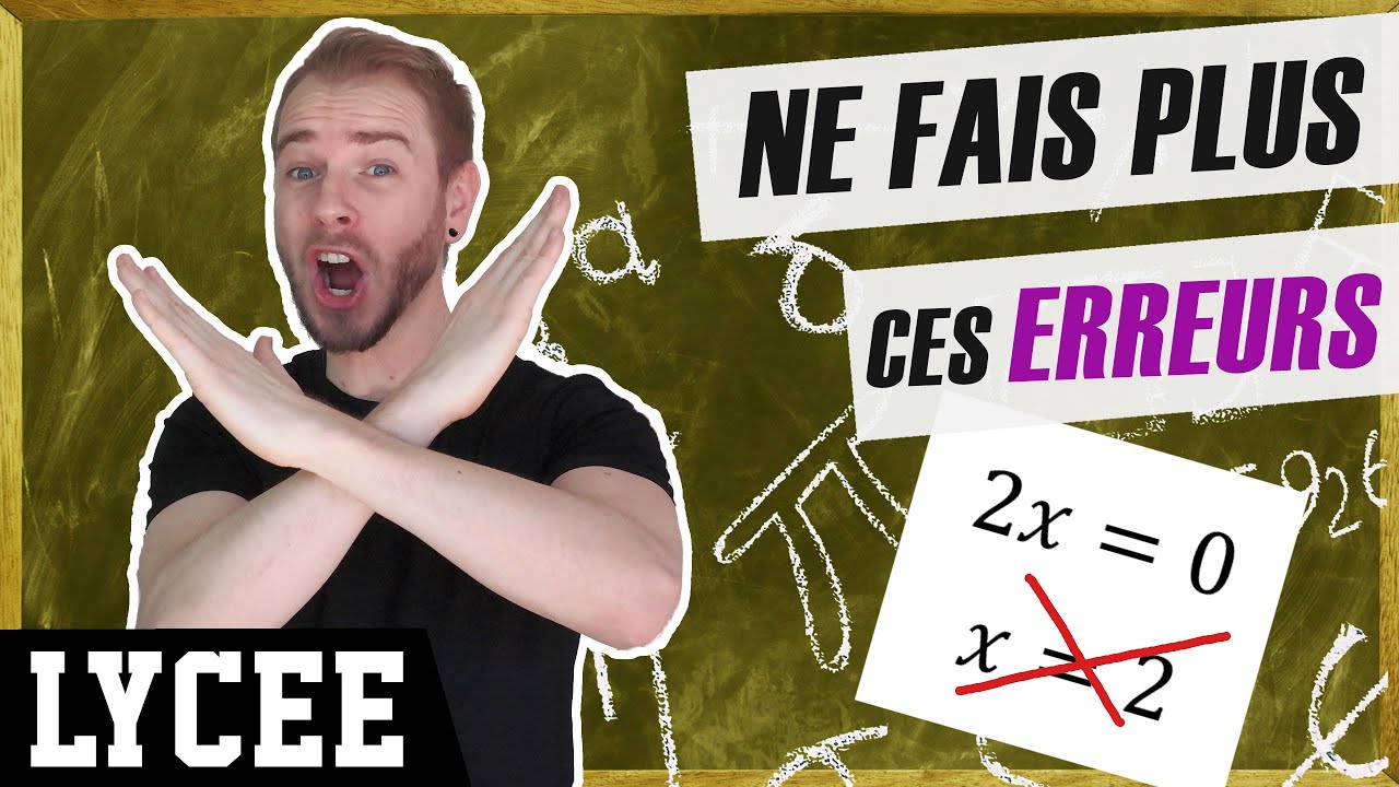 NE FAIS PLUS CES ERREURS - Isoler une inconnue🏋️‍♀️- Résous tes ...