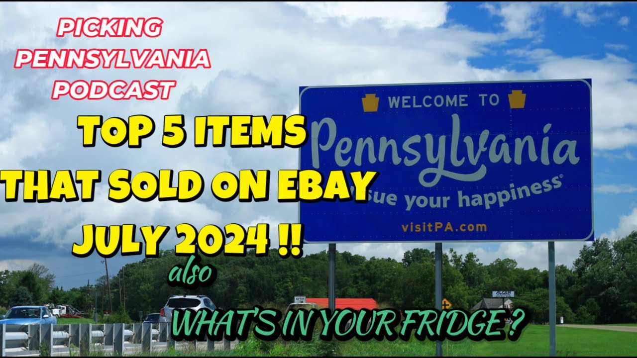 Episode 15: TOP SOLD ITEMS ON EBAY 2024 ! ALSO AS THE EBAY OPEN ...