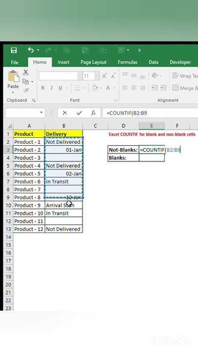 #Shorts Countif formula 👌|| Excel || Advance Excel || #exceltips #excelfunction #exceltricks ...