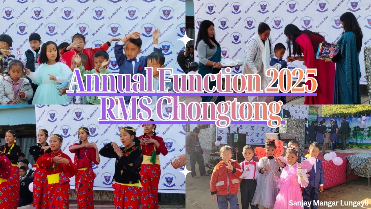 Annual Function of RMS Chongtong - YouTube