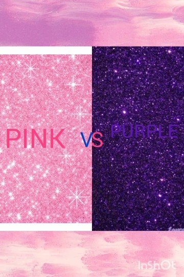Pink vs Purple # pink lovers like and purple lovers subscribe # viral ...