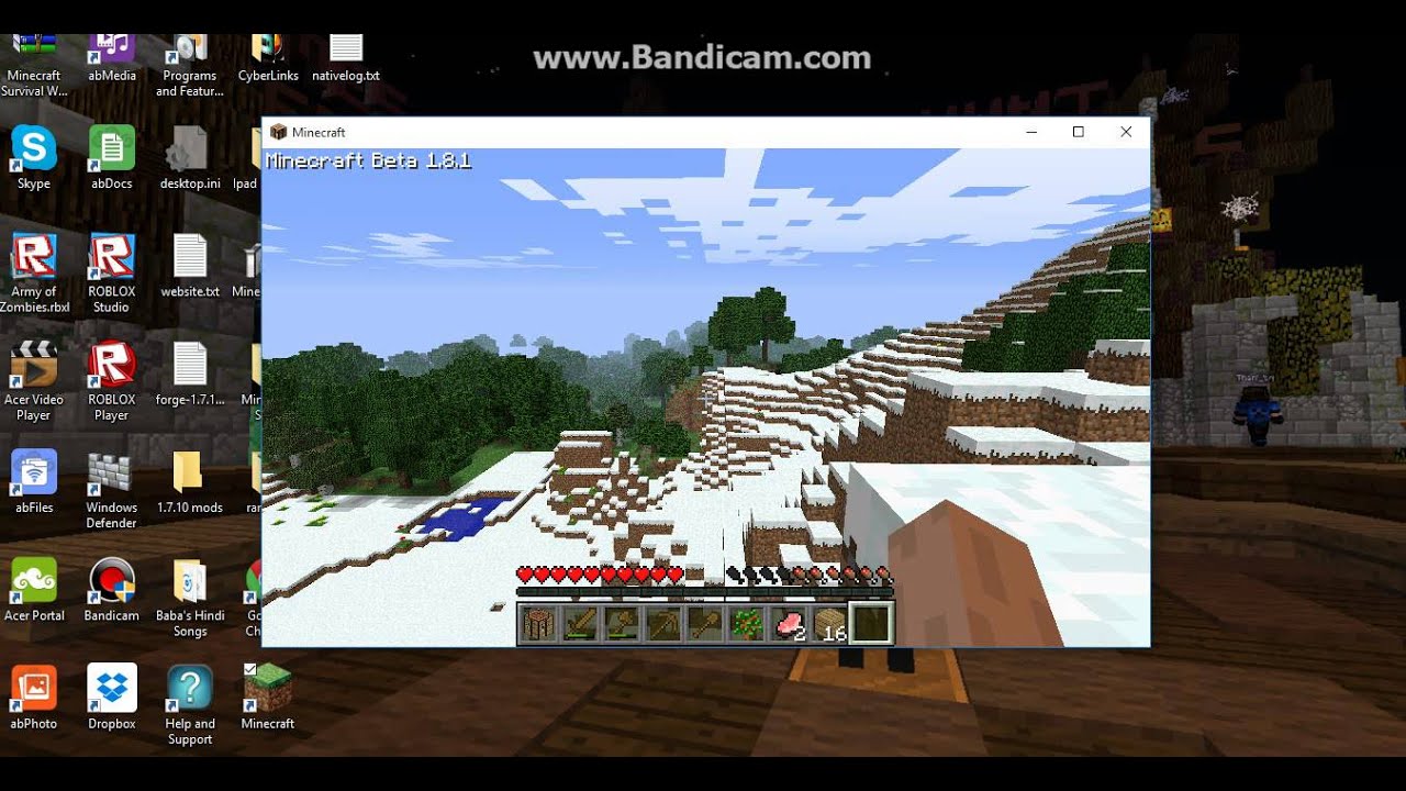 mINECRAFT nULL sIGHTING pART 3 GLITCH - YouTube