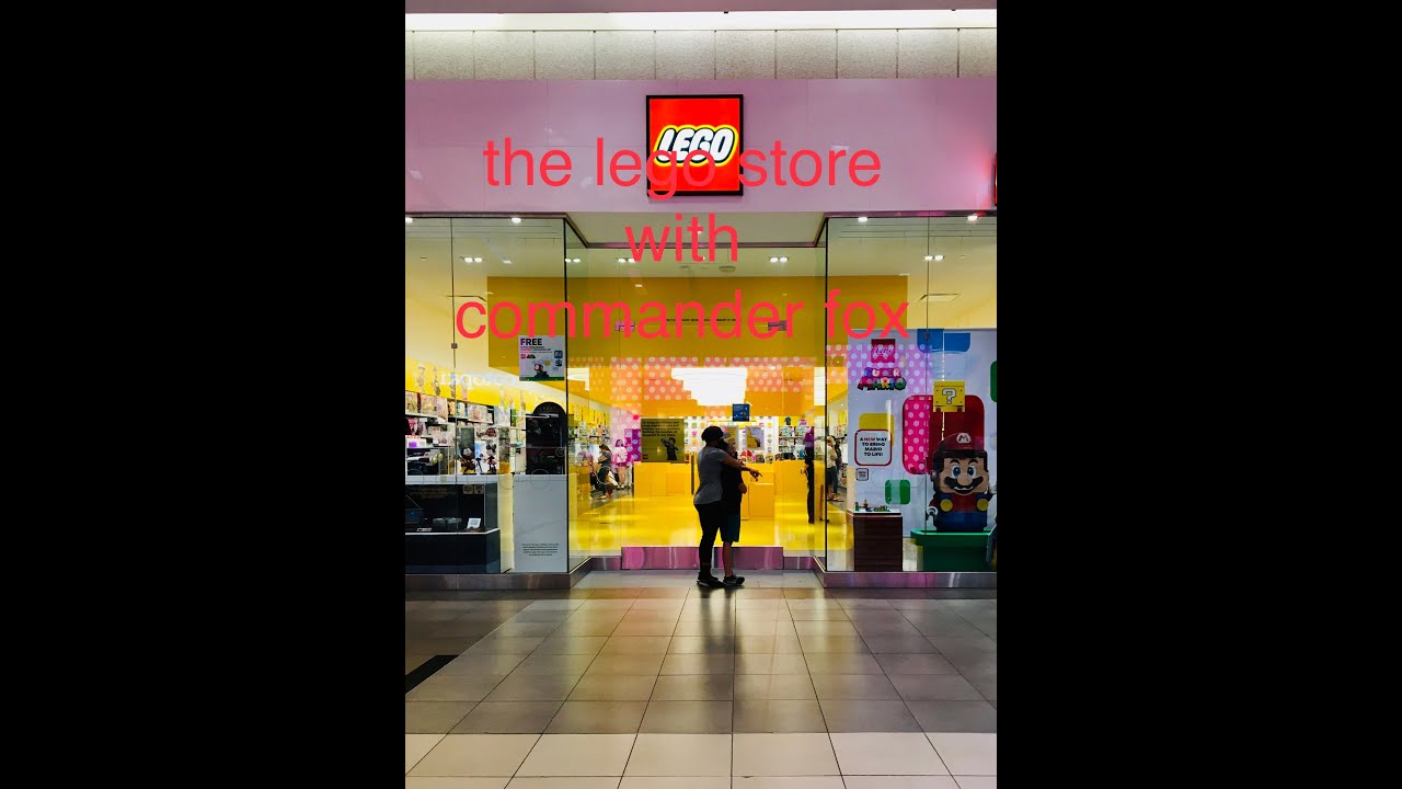 going to the lego store - YouTube