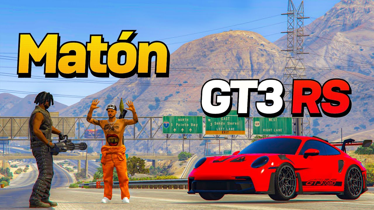 They pay 20M to capture me and we escape in the Porsche GT3 RS Gta Rp ...