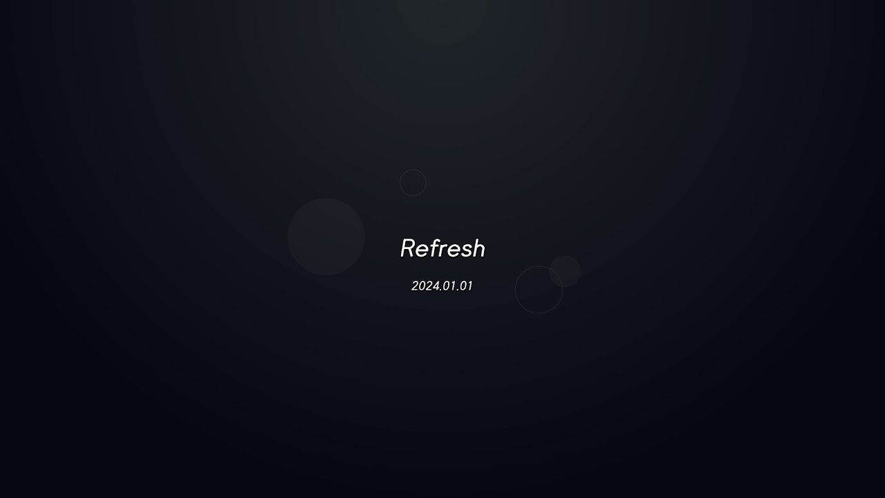Refresh / Motion graphics - YouTube