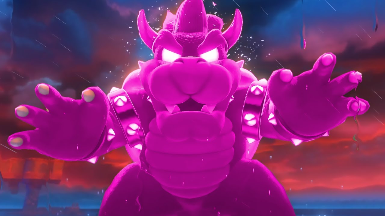 Bowser's Fury - Pink Bowser Final Boss Battle - YouTube