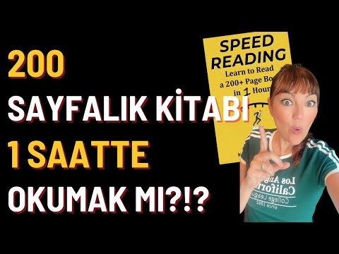 Okuma Hızımı İkiye Katlayan Kitap (Speed Reading)
