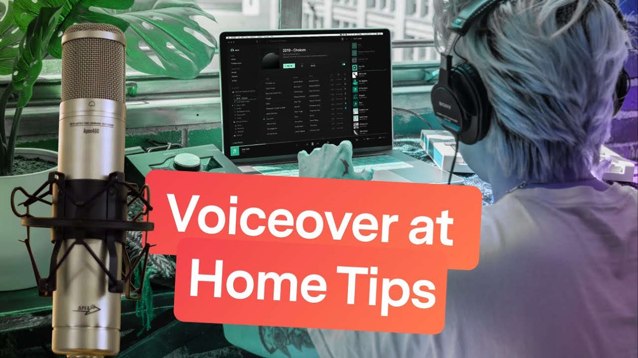 Voice Over at Home Tips | How to record the best sound quality? - YouTube