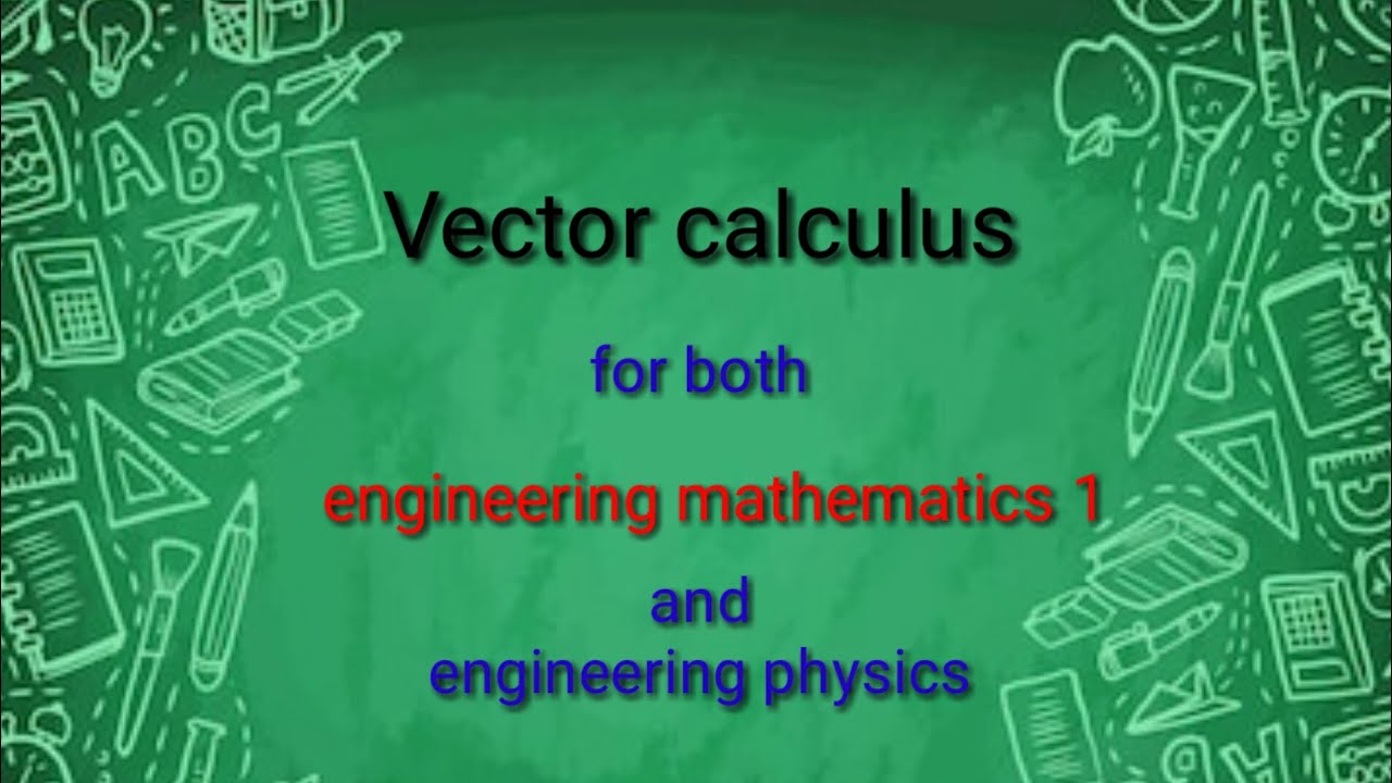 Vector calculus|engineering mathematics 1||Harshit jain - YouTube