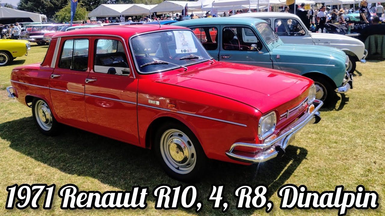 1971 Renault R10, 1974 Renault 4, R8, 1972 Dinalpin y Más Evento La ...