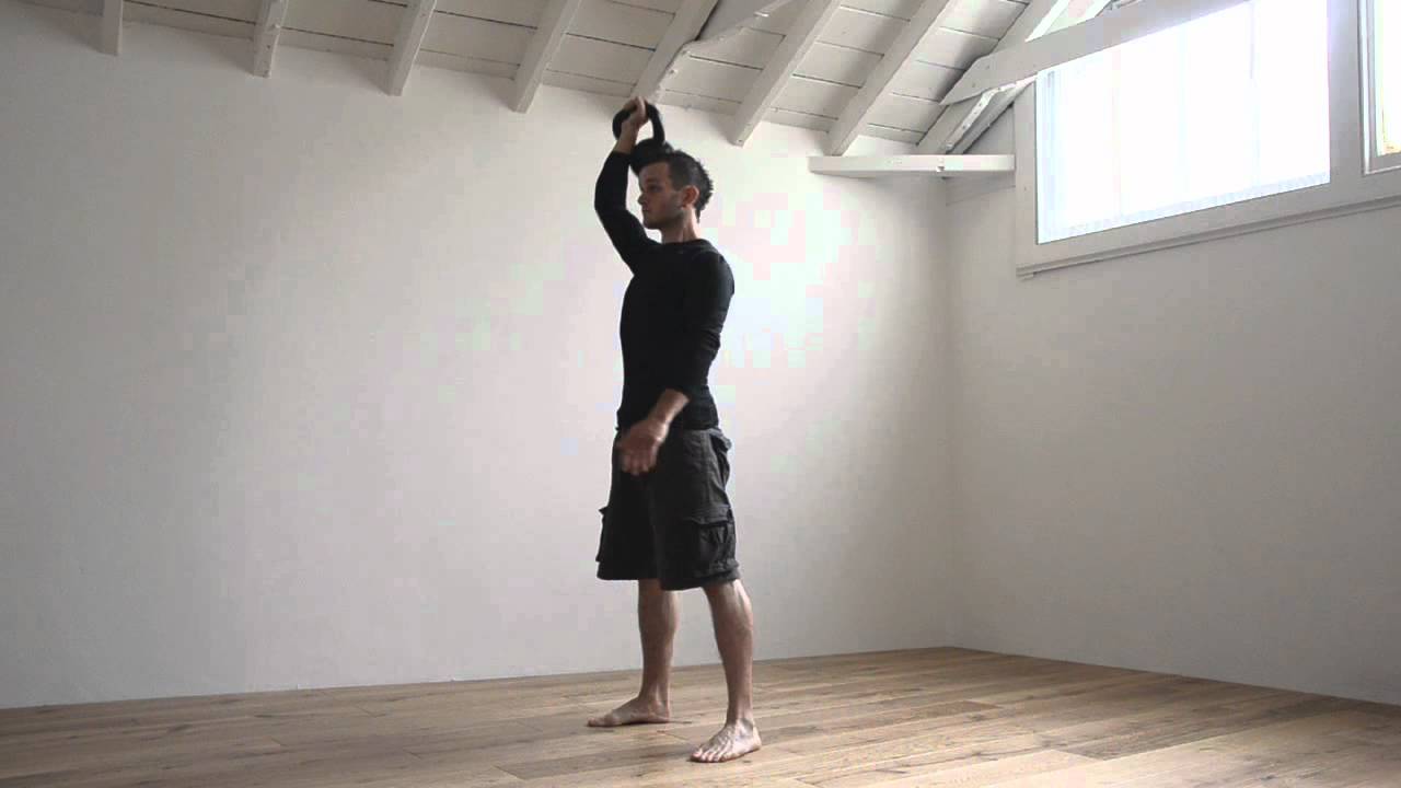 Kettlebell Dead Snatch Technique - YouTube