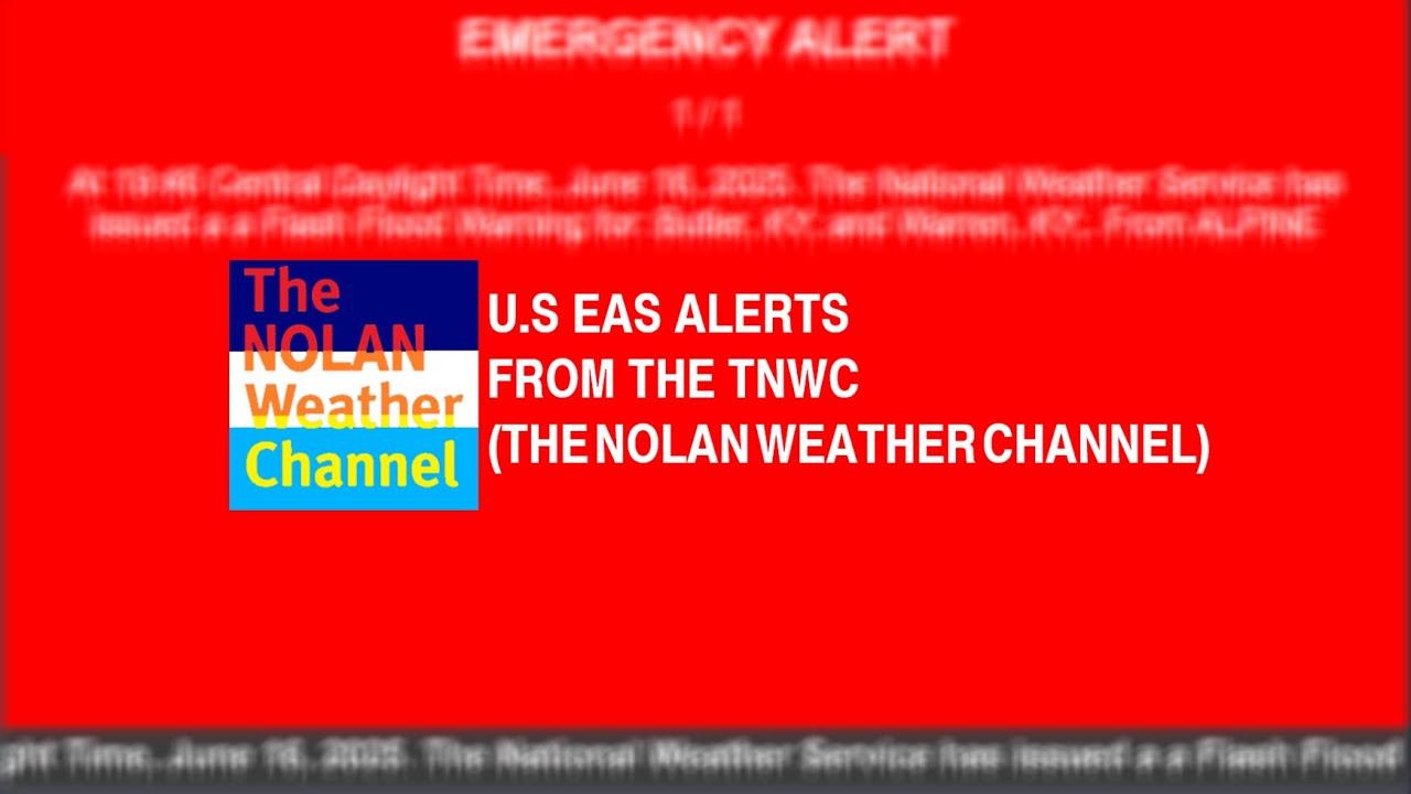 U.S alerts EAS screen - YouTube