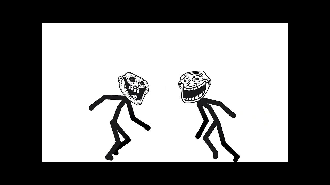 Trollge VS Troll Face (animation battle Part 1) - YouTube