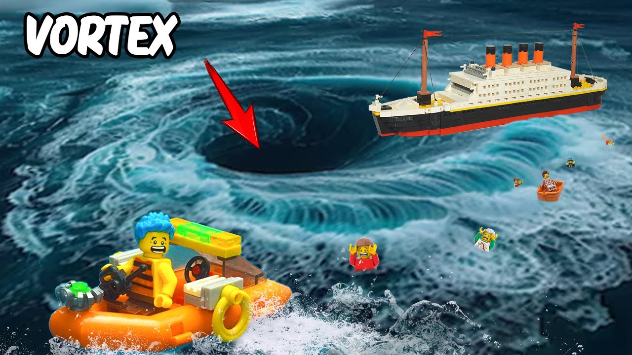 Trapped in a Tsunami Vortex Tornado - Titanic Sinking - Sinkhole ...