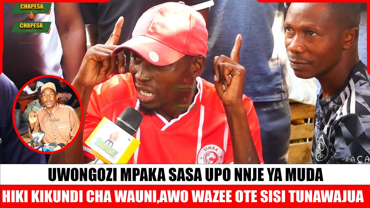 MNANDI POVU LIMEMTOKA: KUKAA KIMYA KWETU ATUKUA WAJINGA TUMEAMUA KUAMKA ...