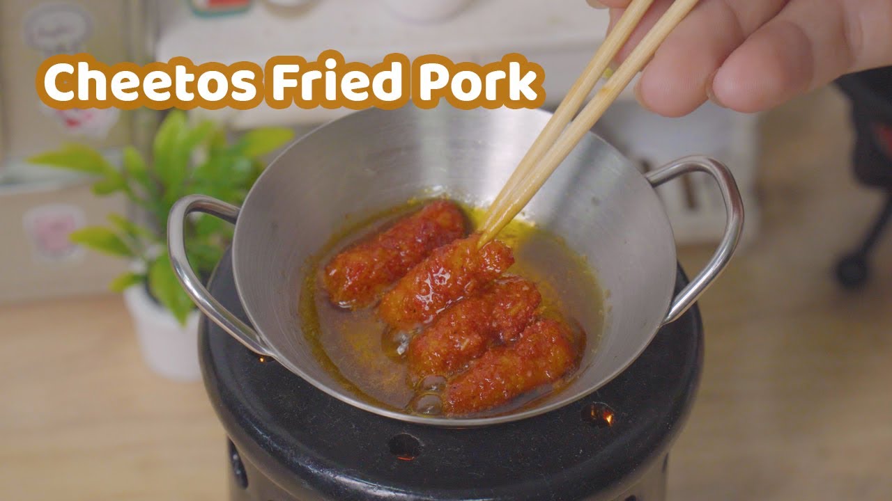 The World's Smallest Cheetos Fried Pork │ Miniature dishes | Mini Food ...
